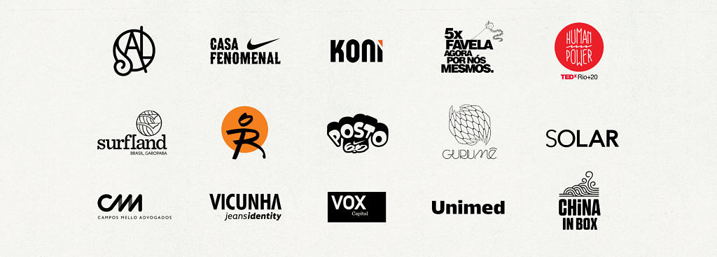 15 logos em 15 anos de Sal — Grupo Sal